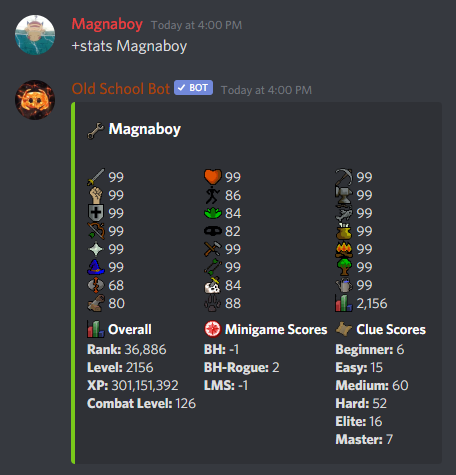 Old School Bot - Oldschool.gg